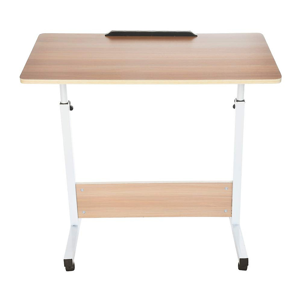 Toxz Household Office Desk Computer Task Table,Adjustable Height,Angle and Fold,Locking Casters,80CM 40CM,with Installation Tool(Ship from US!)