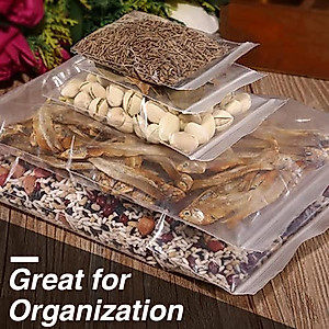 Aubeco Plastic Jewelry Bags,600pcs 2 x 3 Ziplock Bag, 2 mil Thick Small Baggies with Resealable Zip Top Lock, Storage Baggies for Daily Vitamin, Jewelry, Candy