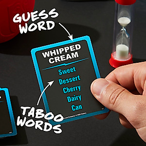 Hasbro Gaming Taboo Uncensored Board Game for Adults Only | Ages 17+ | 4+ Players | 20 Mins. Avg. | Hilarious NSFW Party Games for Adults