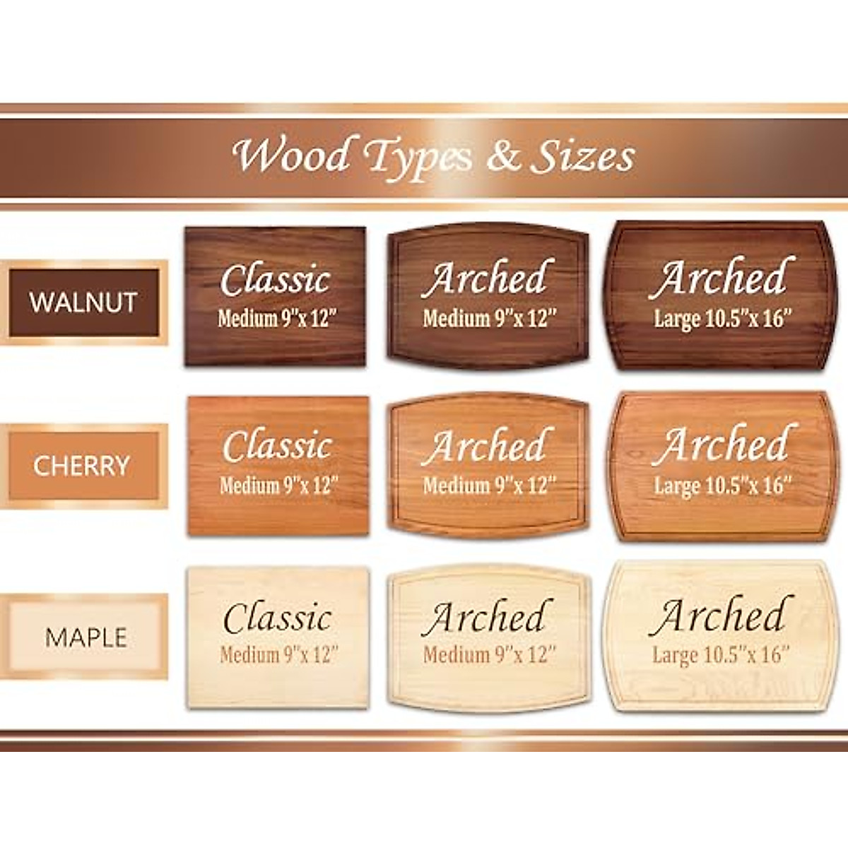 Personalized Wood Cutting Board Handmade in USA – Best Serves as Cheese board, Serving tray, Chopping board, Charcuterie board – Unique Wooden Gift for Wedding, Anniversary, House warming, Christmas