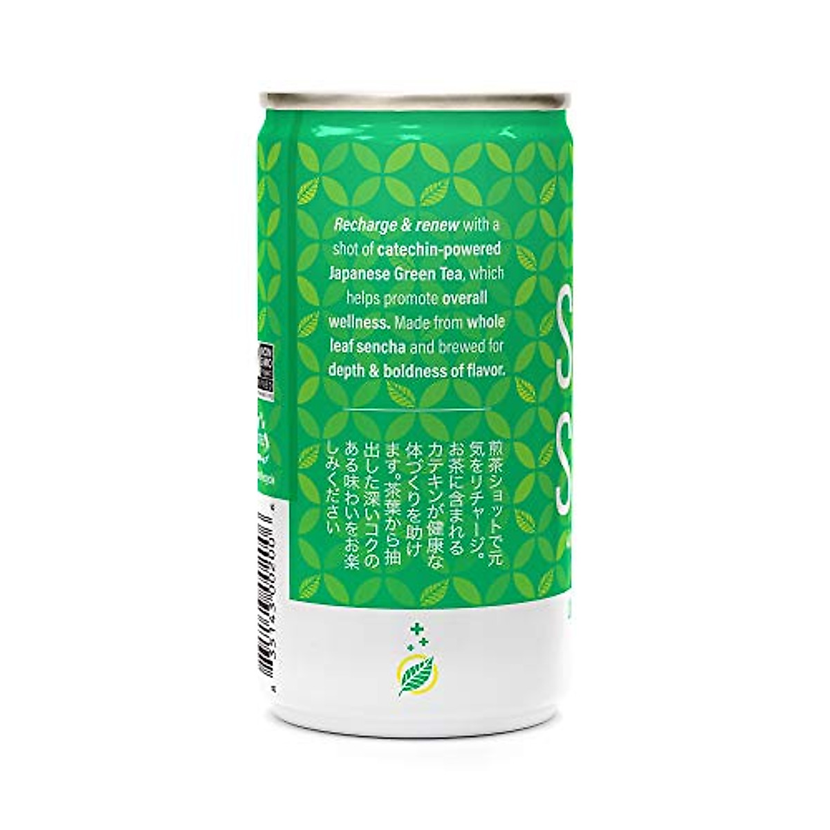 Ito En Sencha Shot, Japanese Green Tea, 6.4 Ounce (Pack of 30), Unsweetened, Zero Calories