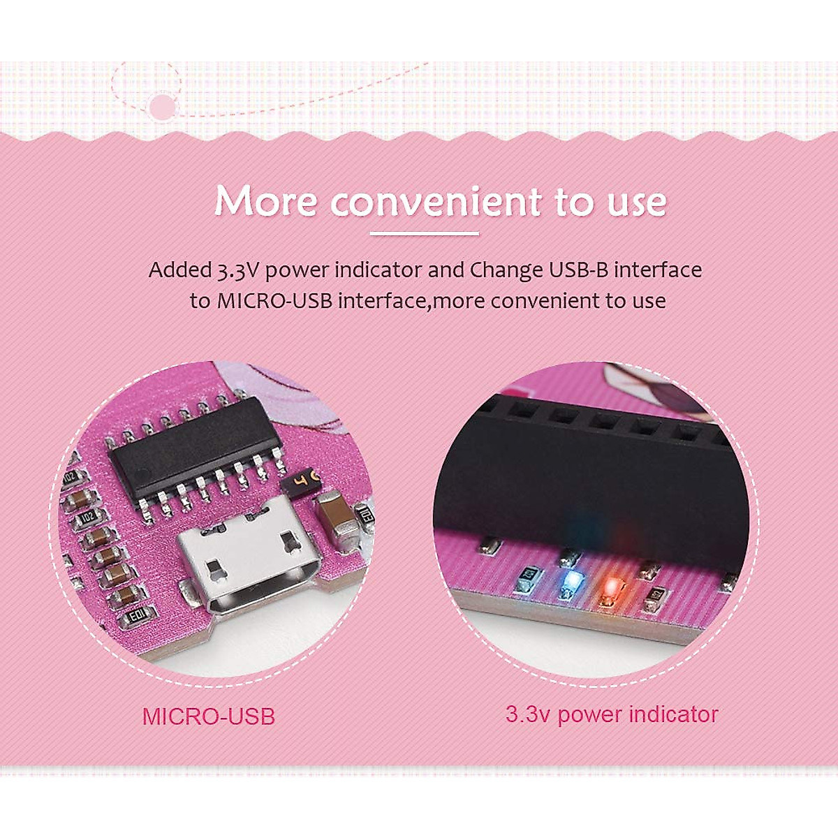 BIQU RGBDuino UNO V1.2 Jenny Development Board ATmega328P Chip CH340C VS Arduino UNO R3 Upgrade for Raspberry Pi 4 Raspberry Pi 3B