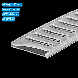 PATIKIL PP Safety Knife Cover Sleeves for 3.5" Paring Knife, 5 Pack Knives Edge Guard Blade Protector Universal Knife Sheath for Kitchen, White