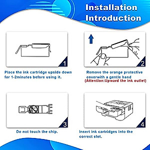 Jagute 902XL 902 Black Ink Cartridges Replacement for HP 902 XL Use with OfficeJet Pro 6978 6968 6970 6960 6971 6974 6975 6976 6979, OfficeJet 6958 6950 6951 6954 Printers.（2 Black）