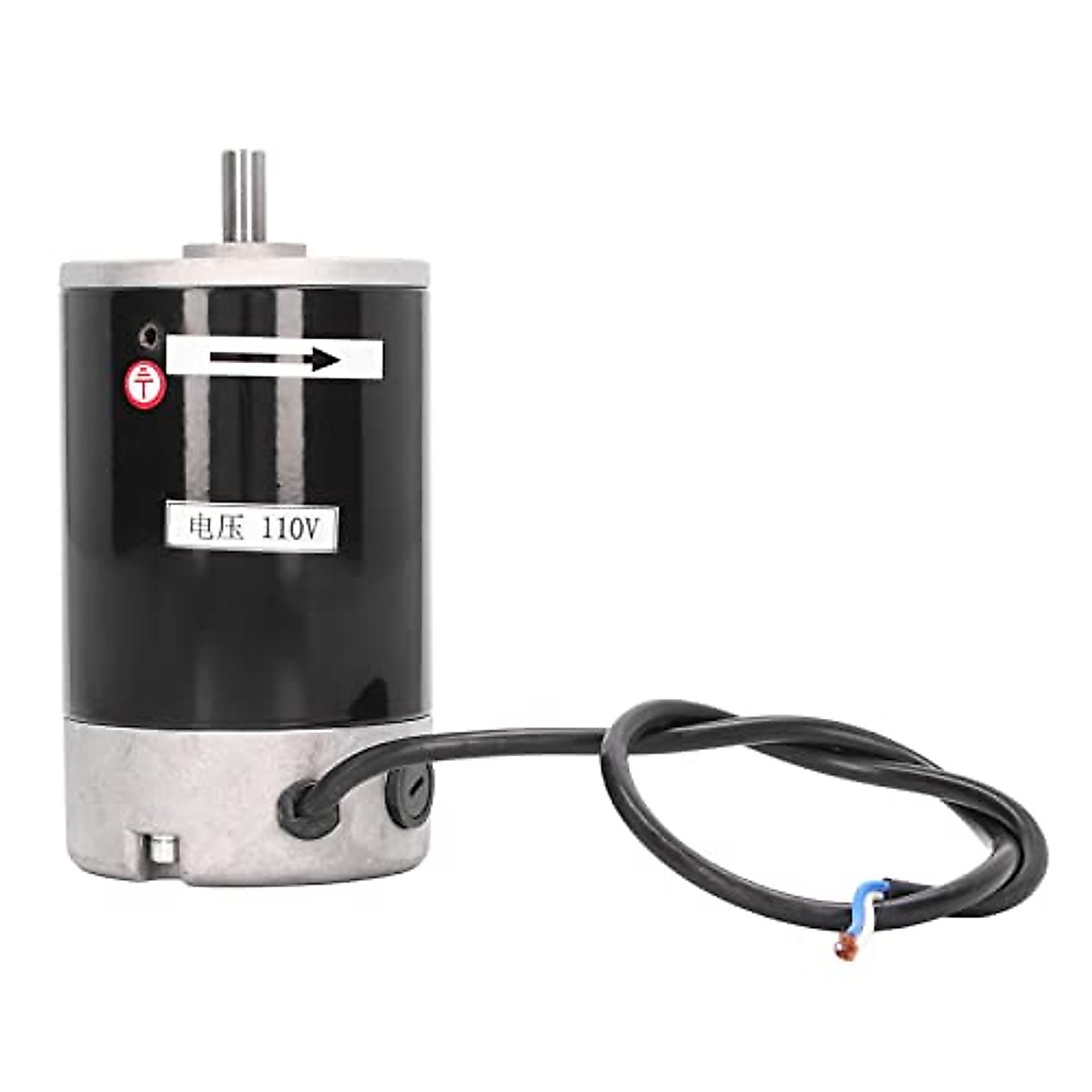 Mini Lathe Motor, 550W Large Power, Maximum Speed 6000RPM Per Minute Large Torsion Low Noise Stable Drive Iron Lathe Machine Motor, for 7x14 CJ18A Lathes(110V)