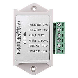 Hilitand PWM Converter Module Digital to Analog Voltage Converter Adapter White