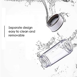 MXJCC Portable Blender, Personal Size Blender Shakes and Smoothies, Mini Juicer Cup USB Rechargeable, Handheld Travel Blender Fruit Mixer (Color : Blue)