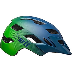 Bell Terrain Youth Bike Helmet, Blue/Green, 8+ (50-57 cm)