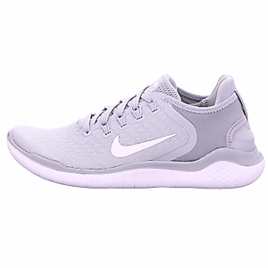 Nike Women's Free RN 2018 Running Shoe (7 M US, Wolf Grey/White/Volt)
