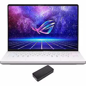 ASUS ROG Zephyrus Gaming & Entertainment Laptop (AMD Ryzen 9 6900HS 8-Core, 40GB DDR5 4800MHz RAM, 1TB PCIe SSD, Radeon RX 6800S, 14.0" 120 Hz 2560x1600, WiFi, Win 11 Pro) with DV4K Dock