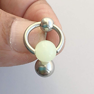 Glow in The Dark Reversible VCH Door Knocker with Heavy Ball for Extra Pressure.