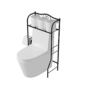 JOIN IRON Metal Bathroom Shelf Space Saver,Bathroom Organizer Over Toilet,Above Toilet Storage,Over Toilet Bathroom Organizer,Over The Toilet Storage Shelf,Toilet Shelf Organizer