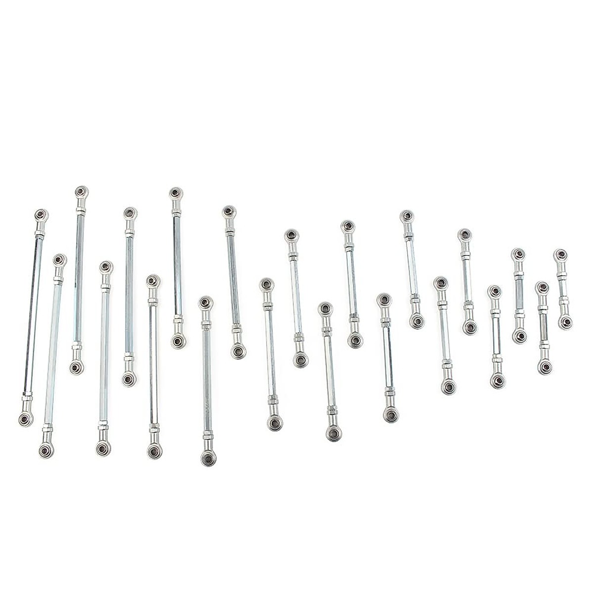 DAMAI 185mm Steering Tie Rod kit Ball Joint M8 Ball Joiner Bolt Tie Rod for 50cc 70cc 90cc 110cc 125cc 200cc 250cc Quad Dirt Bike ATV Go Kart