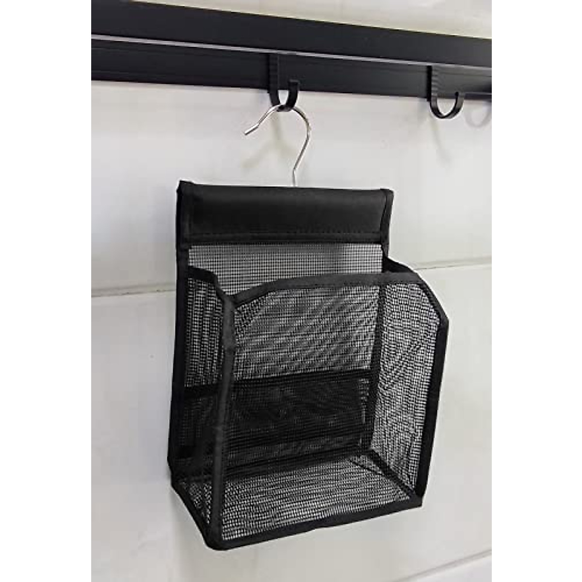 Phying Hanging Mesh Bath Baskets Organizer Storage Shower Caddy College with Hooks for College Dorm Rooms, Gym, Swimming and Travel (1)