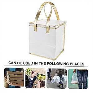 Mobestech Insulated Bag insulated aluminum catering cloth cooler heighten food storage Catering Bag for Food Deliveries