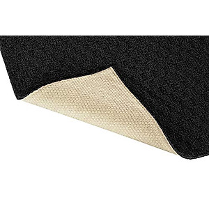 Garland Rug Town Square 6 Ft. x 9 Ft. Area Rug Black