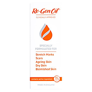 Re Gen Oil Improve the Appearance of Scars, Stretch Marks and Uneven Skin Tone 75ml/2.5oz