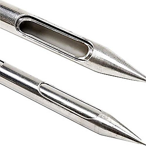 Stainless Steel Grains Powder Sampler Sampling Probe Granule Solid Sack Bag Sampling Double Tubes Slots Solid Thief (38mmX1.5m(3slots))