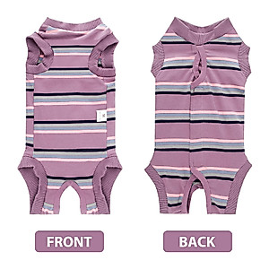 Coppthinktu Dog Recovery Suit Dog Surgery Recovery Suit Female, Dog Onesies Dog Surgical Recovery Suit for Small Medium Large Dogs, Pet Recovery Shirt Post Spay Abdominal Wounds (XX-Large)