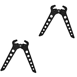 TEHAUX Arrow Stand 2pcs Arrow Kick Holder Arrow Holder Foldable Arrow Kick Stand