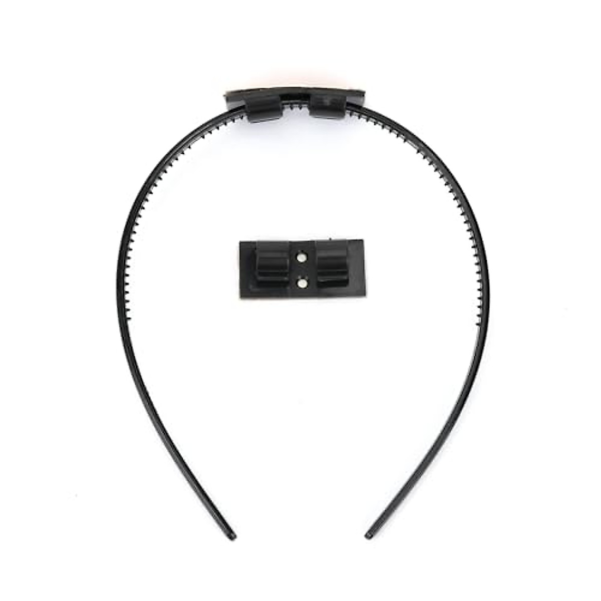 kelukeya Graduation Cap Headband Insert-Secure Your Grad Cap and Your Hairstyle High School Graduation Don't Change Your Hair, Black