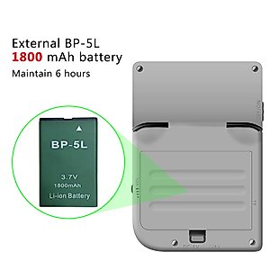 Neutral Handheld Game Console，Mini Hand-Held Game Player Retro Game 300 Game Console RG300 Retro Game Hand-Held 16G Internal 3 Inch Video Game Console Best Gift Tony System(Gray)
