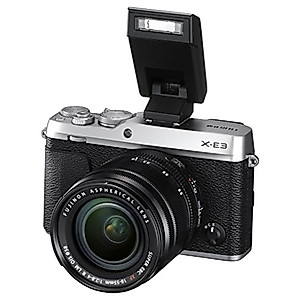 Fujifilm X-E3 Mirrorless Digital Camera w/XF18-55mm Lens Kit - Silver