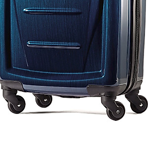 Samsonite Winfield 2 Hardside Expandable Luggage with Spinner Wheels (Navy, 2-Piece Set (20/28))