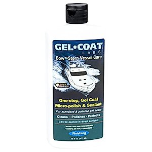 Gel Coat Labs One-Step Gel Coat Micro-Polish & Sealant, 16 fl. Oz.