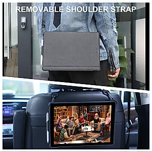 Youtec for Microsoft Surface Pro 7 Plus/Pro 7/Pro 6/Pro 5/Pro 4 Case, Surface Pro Protective Cover with Pen Holder+Hand Strap+Shoulder Strap Compatible with Type Cover for Surface Pro 7 Plus/7/6/5/4