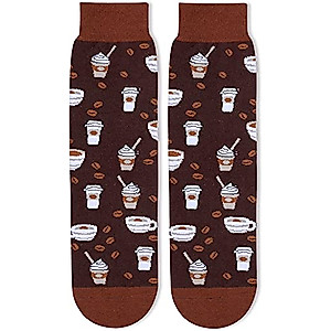 Zmart Funny Saying Socks Coffee Socks Coffee Gifts for Men Teens, Coffee Lovers Gifts for Him If You Can Read This Bring Me Coffee Coffee Stocking Stuffers