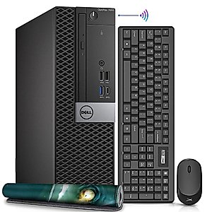 Dell OptiPlex 7050 Desktop Computers PC,Intel Core i7-6700 3.4GHz,32GB Ram 512GB M.2 NVMe SSD+2TB HDD,Intel AX200 Built-in WiFi 6,Bluetooth 5.2, HDMI,Refurbished Computer,Windows 10 Pro (Renewed)