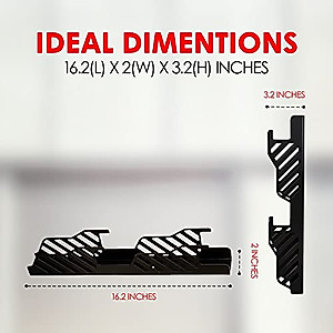 Jack Stand Wall Mount Organizer Brackets Fits 2 & 3 Ton Jack Stands (Pair) (Fits 2 & 3 Ton)