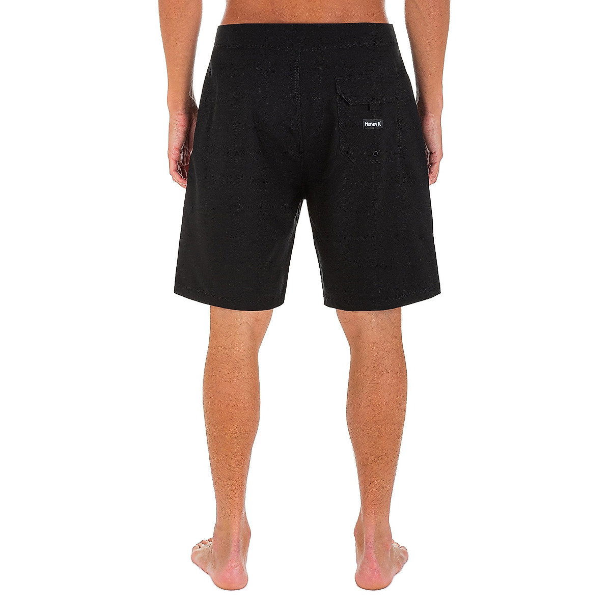 Hurley Men's One and Only 20" Board Shorts, Black/Black, 33