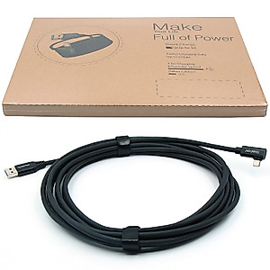 CHAFON Link Cable 16FT Compatible with Meta/Oculus Quest 2 Accessories and PC/Steam VR, High Speed & Stable PC Data Transfer, USB 3.0 to USB C Cable for VR Headsets and Gaming PC