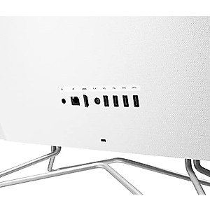 HP 24 All-in-One Desktop Computer I 23.8" FHD IPS Touchscreen (72% NTSC) I Intel 4-Core Pentium Silver J5040 I 8GB DDR4 128GB SSD I Intel UHD Graphics 605 I Win11 White + HDMI Cable