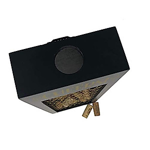 Wine Cork Shadow Box with Chicken Wire Featuring Cheers Artwork - Holds Over 70 Corks - 16" x 6" - Free Stand or Wall Hanging - Wine Decor, Display Case