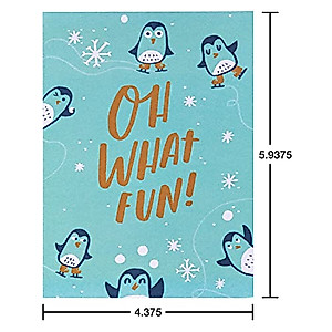 American Greetings Holiday Cards with Envelopes for Christmas, New Years and More, Cute Animals (48-Count)