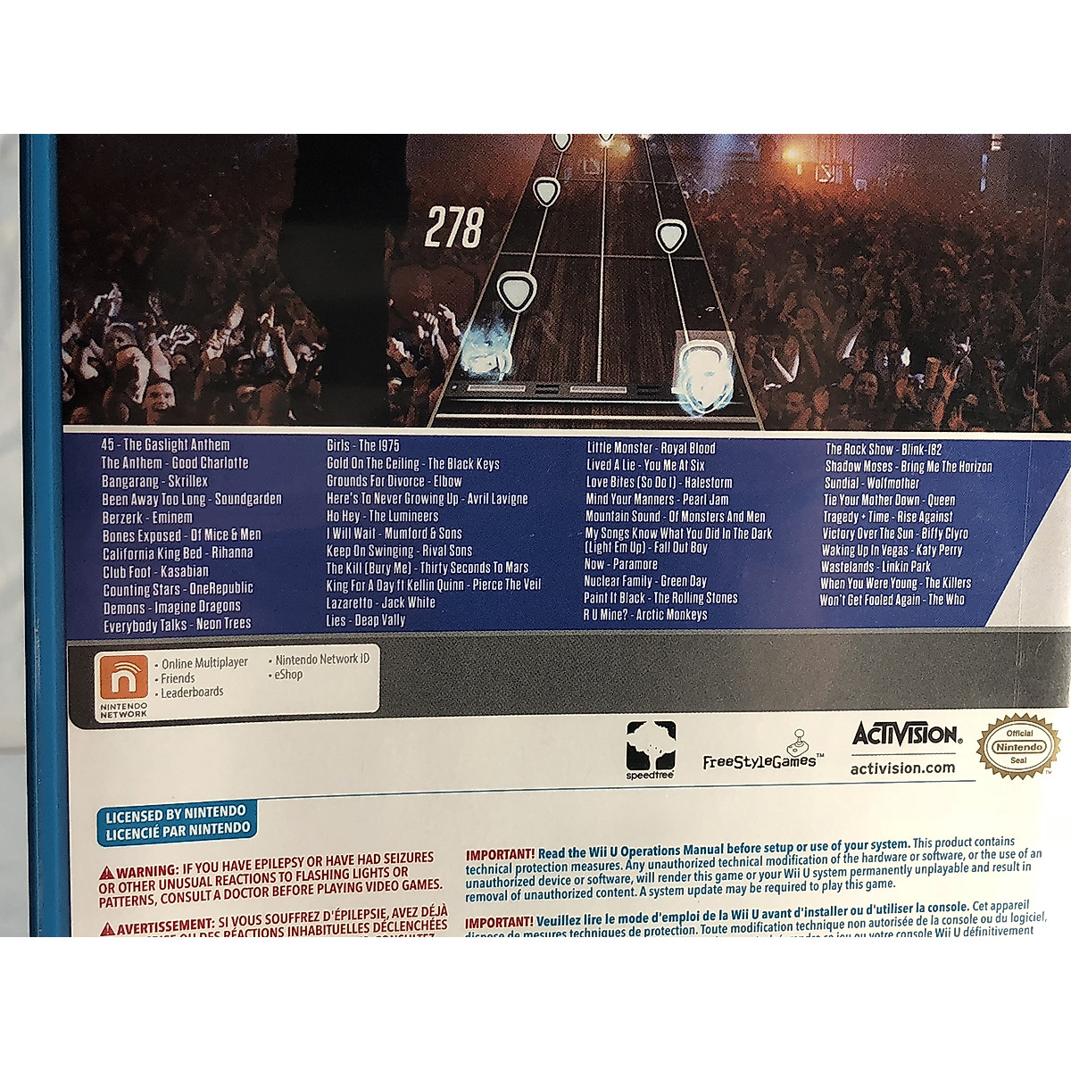 Guitar Hero: Live for Wii U (Game ONLY)