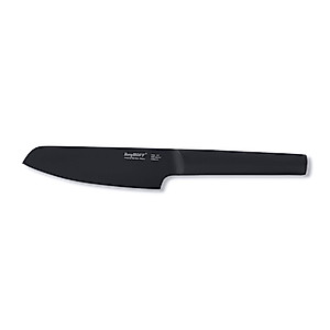Berghoff RON Non-stick Vegetable Knife & Paring Knife Black Titanium PVD Coating Hollow Handle Sharp & Well Balanced Seamless Transition