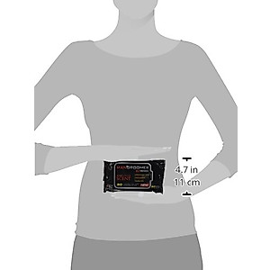 MANGROOMER Biz Wipes Flushable Moist Personal Wipes Engineered for Men, Executive Scent, 50 Wipes (Pack of 6), 300 Count