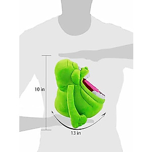 SWIGARDOL Stuffed Plush Ghost Slimer Dolls Toy 13 inches 10 inches