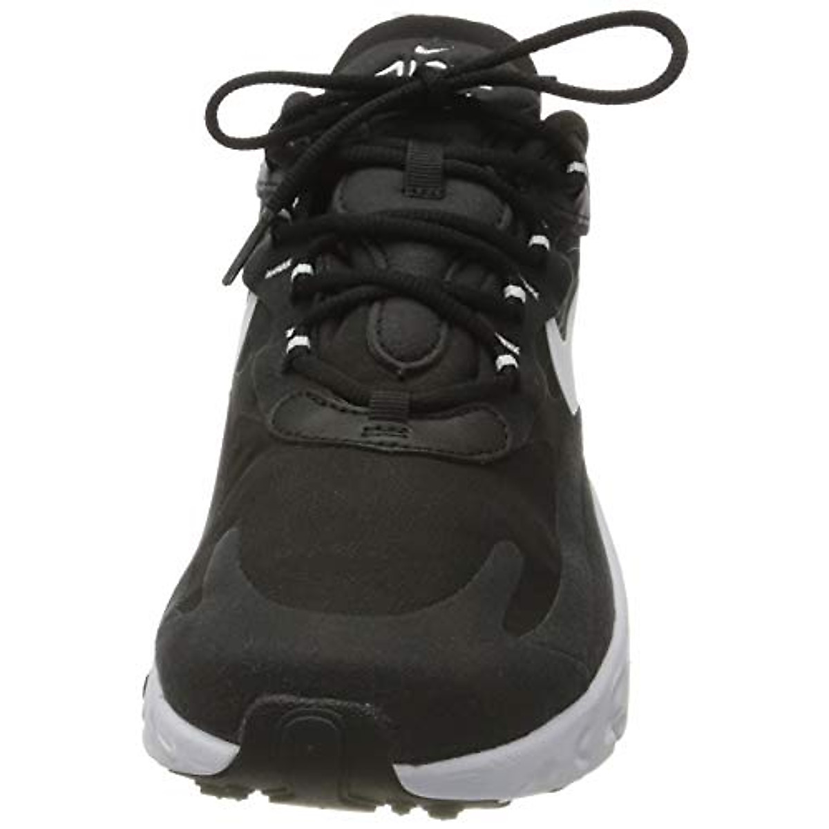 Nike Air Max 270 React Mens Running Trainers CI3866 Sneakers Shoes (UK 9.5 US 10.5 EU 44.5, Black White Black 004)