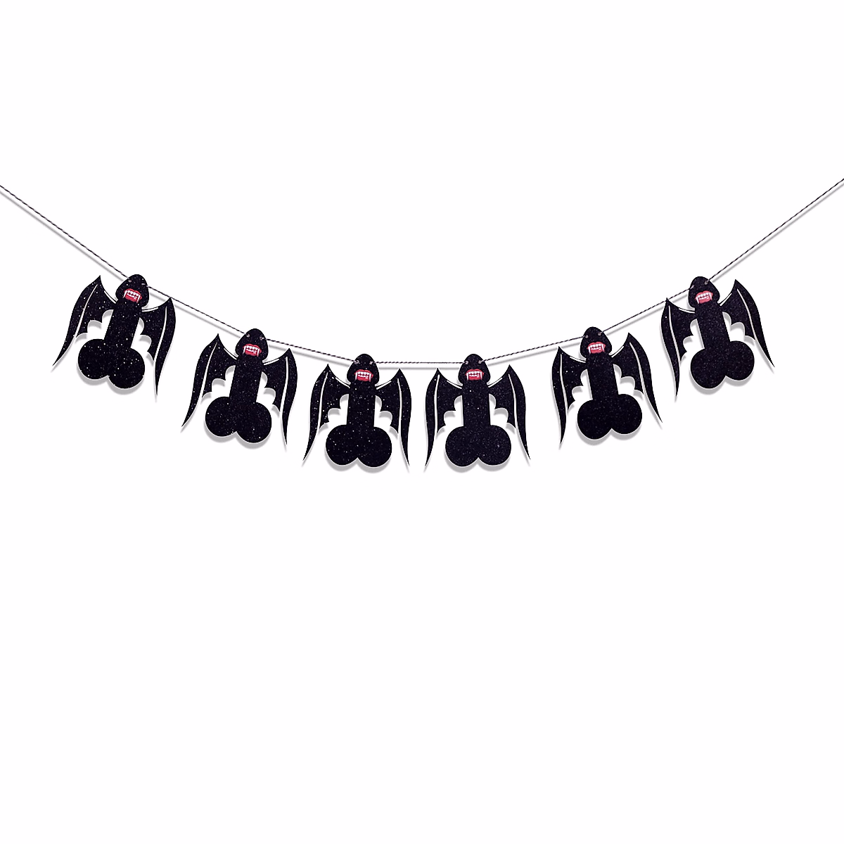 VAVAYAO Halloween Bachelorette Party Vampire Banners,Halloween Themed, Witch Banner Decorations, Enchanting Brides Halloween Bachelorette Party Vampire Banners, Vampires with Wings and Fangs.