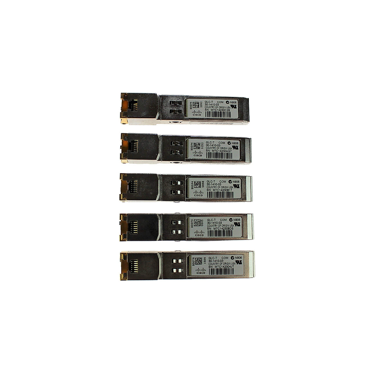 Cisco GLC-T 1000BASE-T SFP+ Transceiver Module (Renewed)