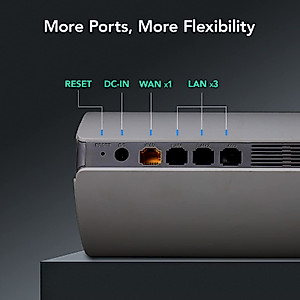 Reyee Whole Home Mesh WiFi System, AX3200 Smart WiFi 6 Router, Covers 4500 Sq. Ft,