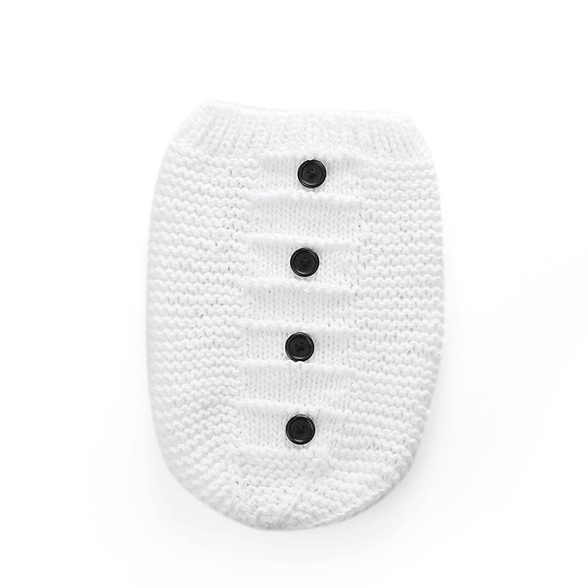 Newborn Baby Boy Girl Photography Pros Sleeping Bag Costume Outfits Crochet Knitted Wrap Swaddle