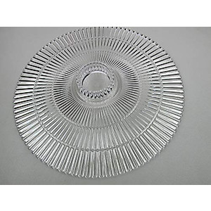 6 Tier Clear Wedding Cascade Cupcake Cake Stand (Style R600)