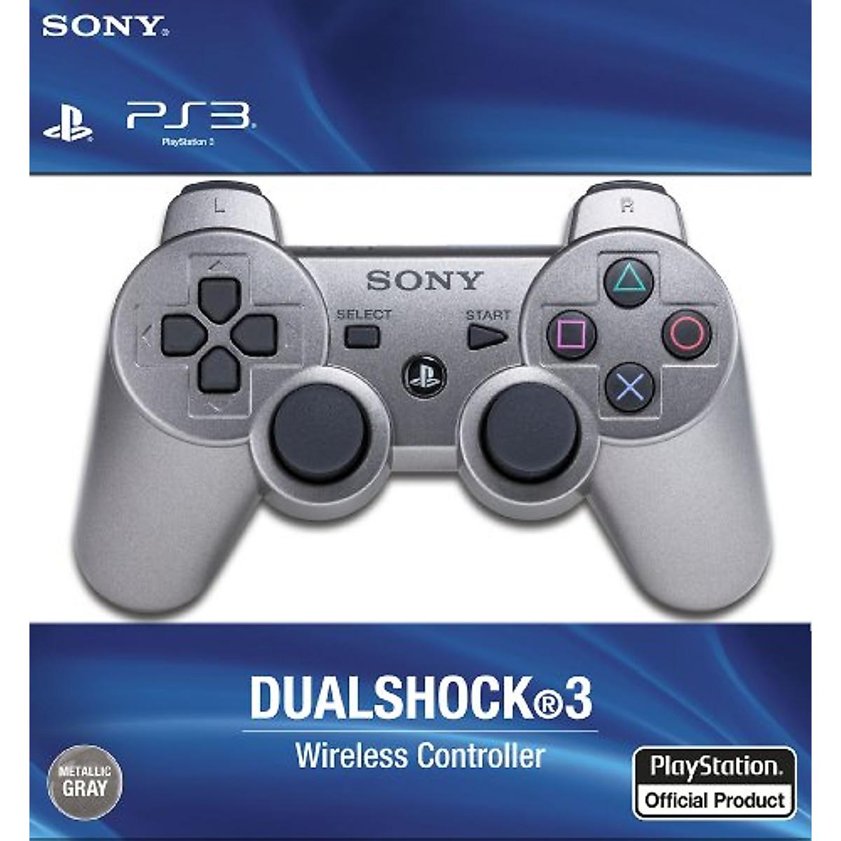 PlayStation 3 DualShock 3 wireless controller - Metallic Grey