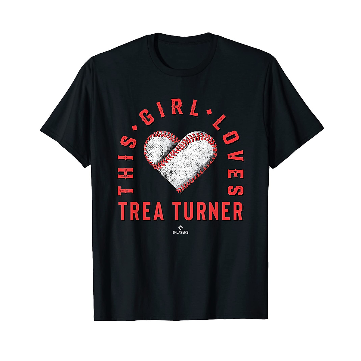This Girl Loves Trea Turner Trea Turner Los Angeles MLBPA T-Shirt
